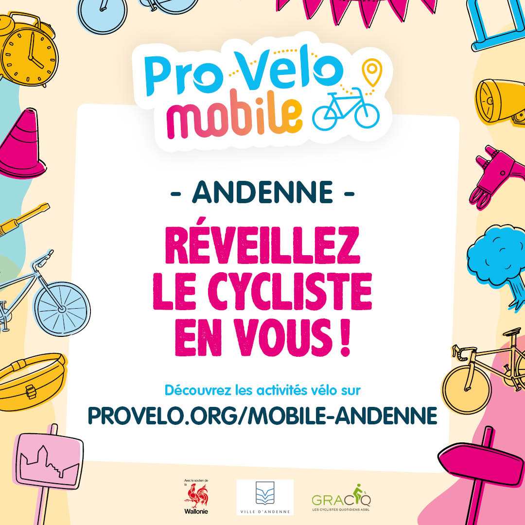 Pro Velo Mobile à Andenne – Pro Velo