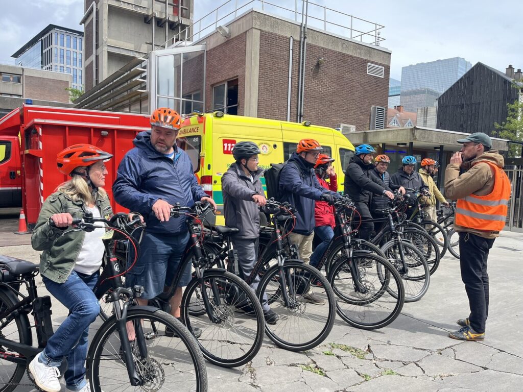 De Brusselse brandweer op de fiets met The Bike Project – Pro Velo