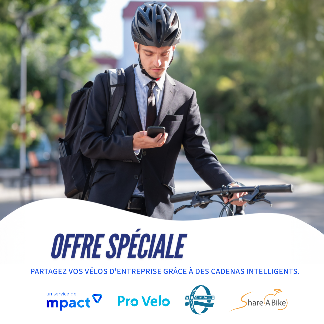 Achat et gestion de flotte de vélos avec ShareAbike – Professionnels